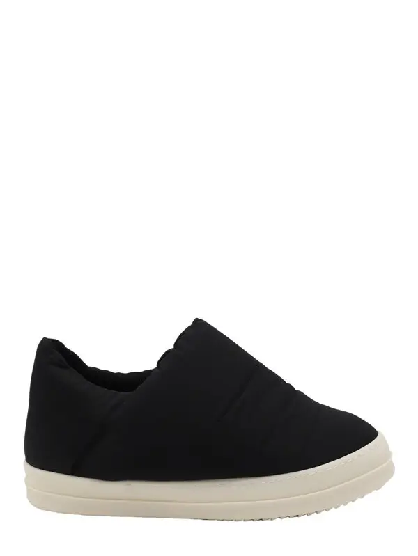 Rick Owens Puffer Slip On Sneakers - Black