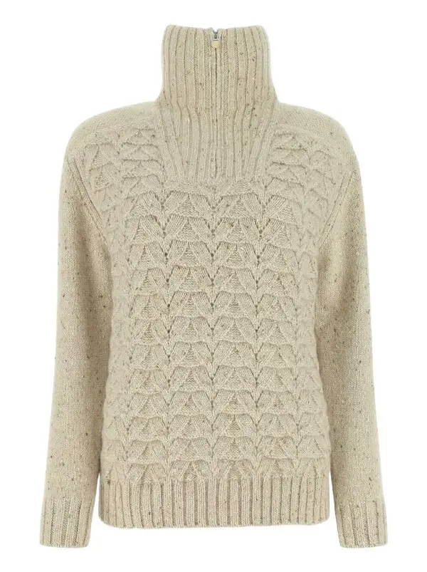 Loro Piana Semi-zipper Cashmere Sweater - No