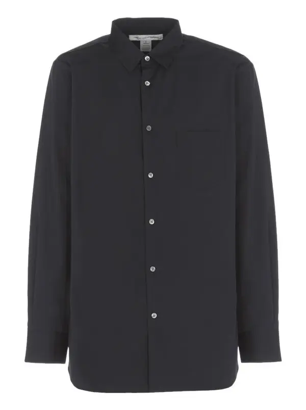 Comme Des Garçons Comme Des Garons Shirt Long-sleeved Shirt - Black
