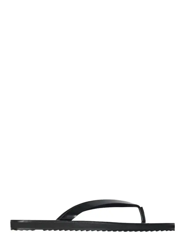 THE ROW City Flip Flop - Black