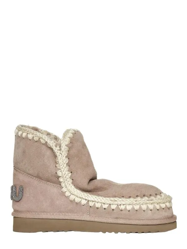 Mou Round Toe Boots - Grigio