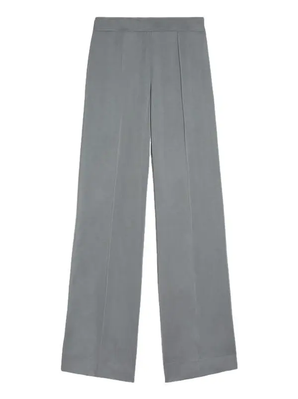 JIL SANDER High Waist Straight Leg Pants - Volcanic Glass