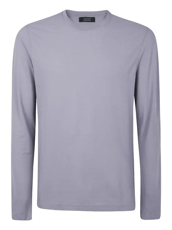 ZANONE Long Sleeves T-shirt - Grey