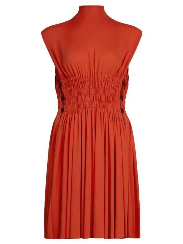 Alaïa Mini Déesse Dress - Red