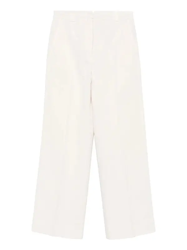 Incotex Straight Leg Trousers - Ivory