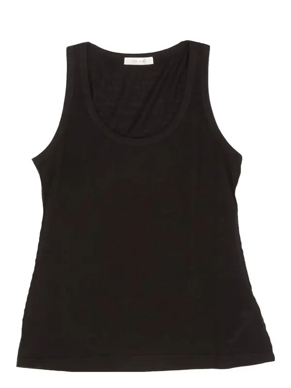 THE ROW Sleeveless Vest - Black