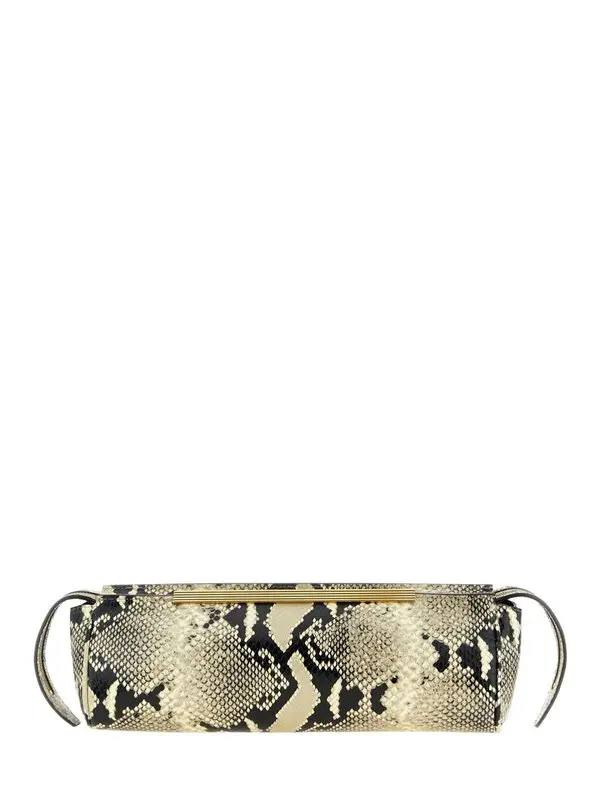Khaite Donna Evening Clutch Bag - Nude