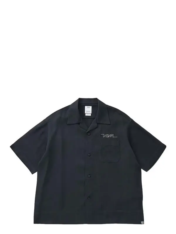 Visvim Copa Short-sleeve Silk Shirt - Black