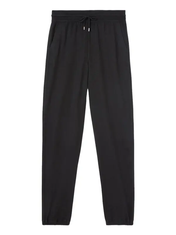 Loro Piana Merano Straight-leg Tailored Trousers - Black