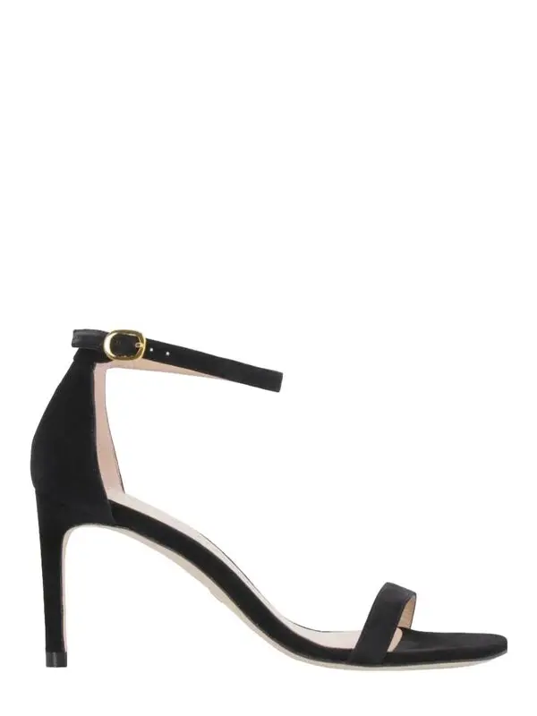STUART WEITZMAN Nudistcurve Straight Sandals - Black