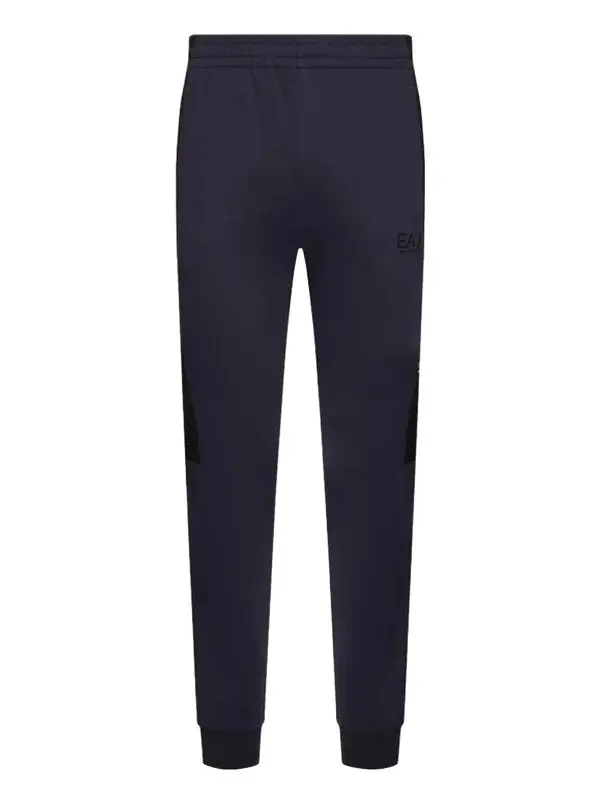EA7 Logo Sweatpants - Black
