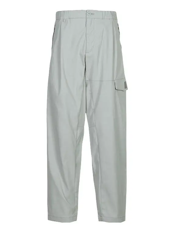 C.P. COMPANY Logo-patch Cargo Trousers - Gray