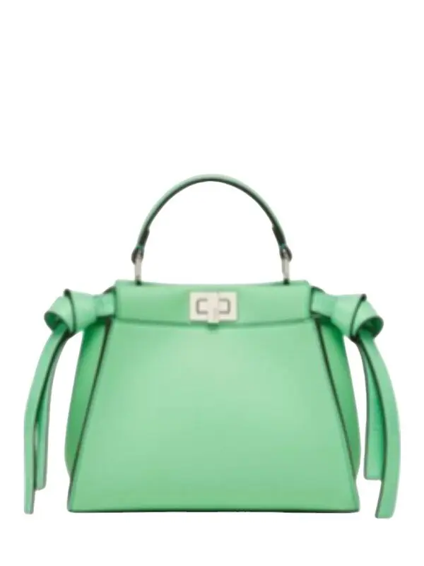 Fendi Peekaboo Mini Tote Bag - Green