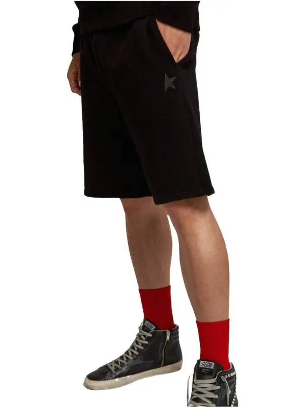 GOLDEN GOOSE Diego Knee-length Shorts - Black