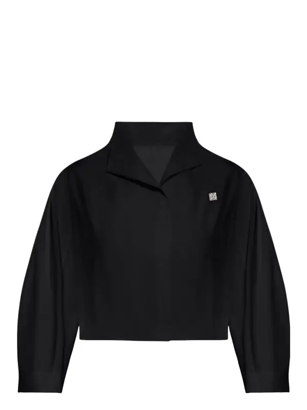 Givenchy 4g Logo Collared Sweater - Black