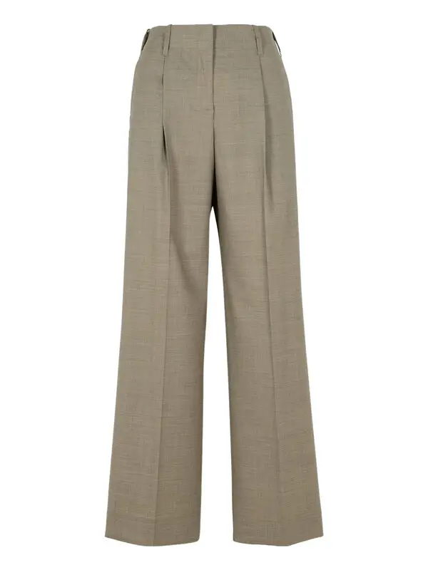 P.a.r.o.s.h Pleated Trousers - Grey