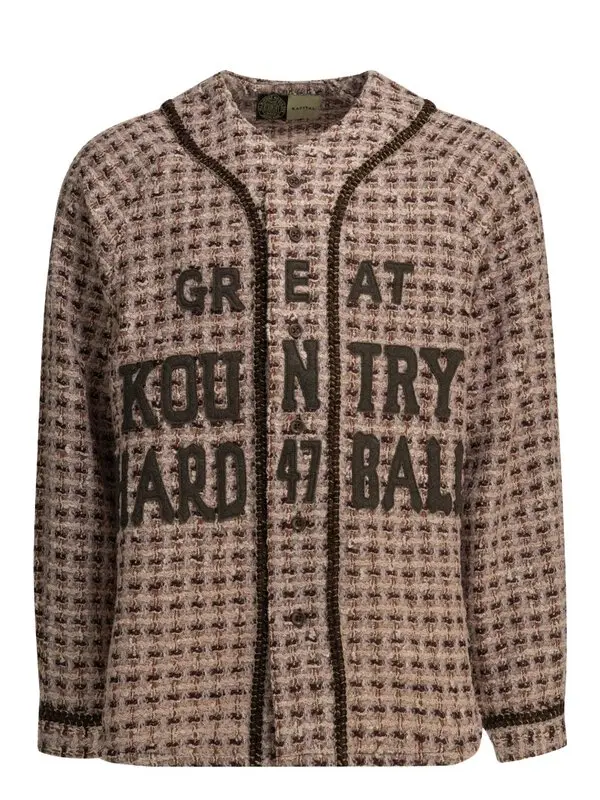 Kapital Bouclé Shirt - Pink