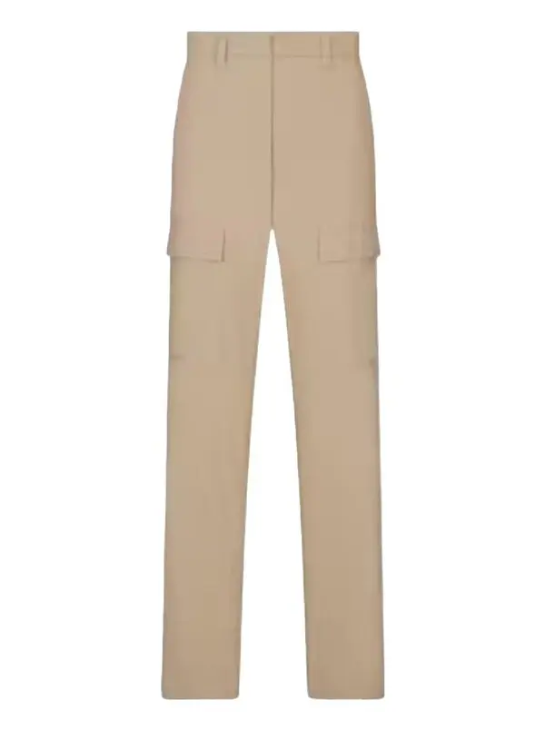 Dior Straight-leg Cargo Pants - Nude