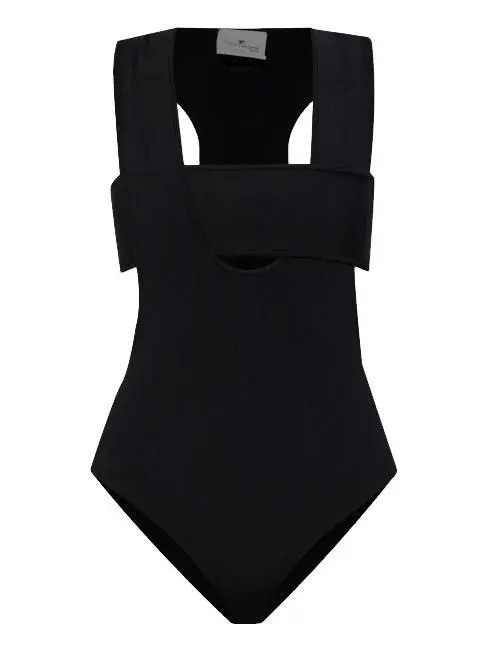 COURREGES Infinity Bodysuit - Black