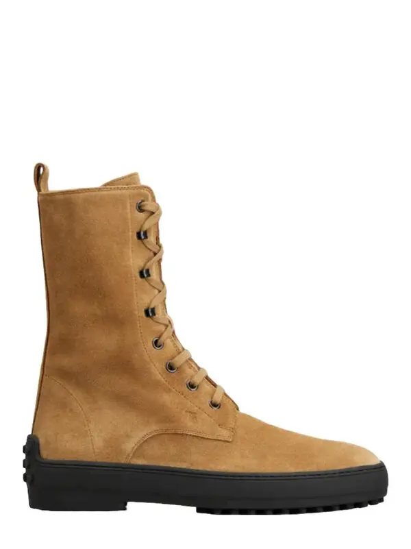 TOD'S Lace-up Ankle Boots - Brown