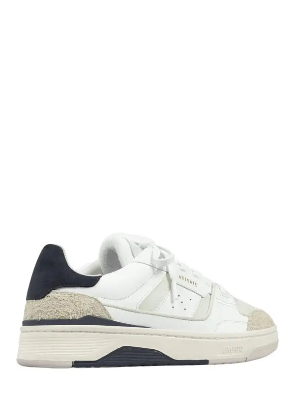 Axel Arigato Panelled Low-top Sneakers - Off-white/dark Blue