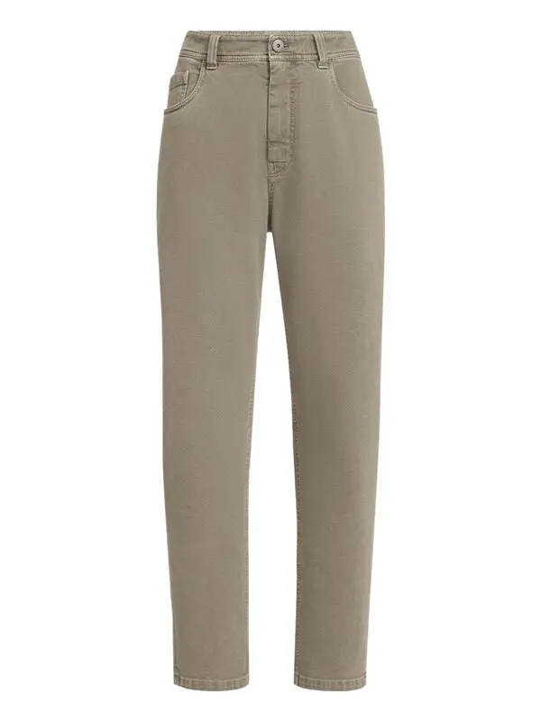 Brunello Cucinelli Five-pocket Jeans - Military