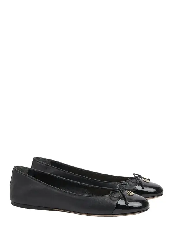 Gucci Double G Ballet Flats - Black