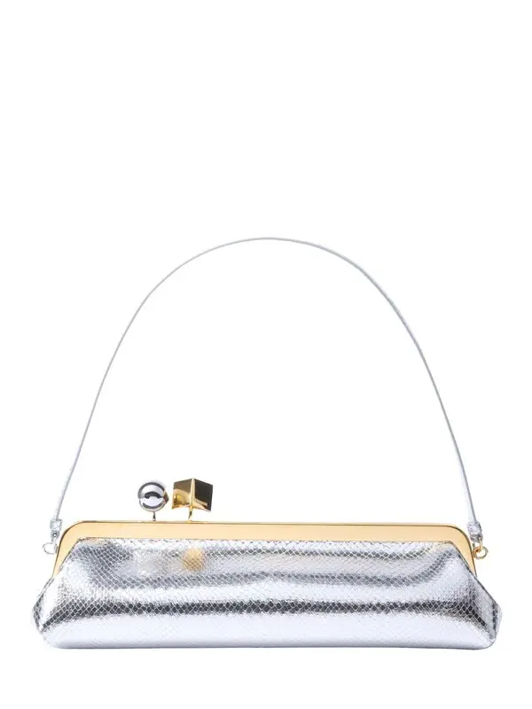 Jacquemus The Salon Clutch Bag - White