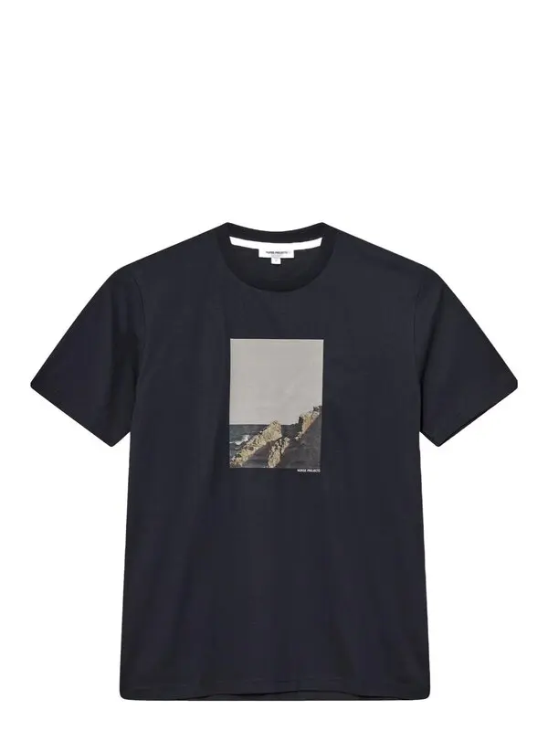 Norse Projects Tround Neck Short-sleeved T-shirt - Black