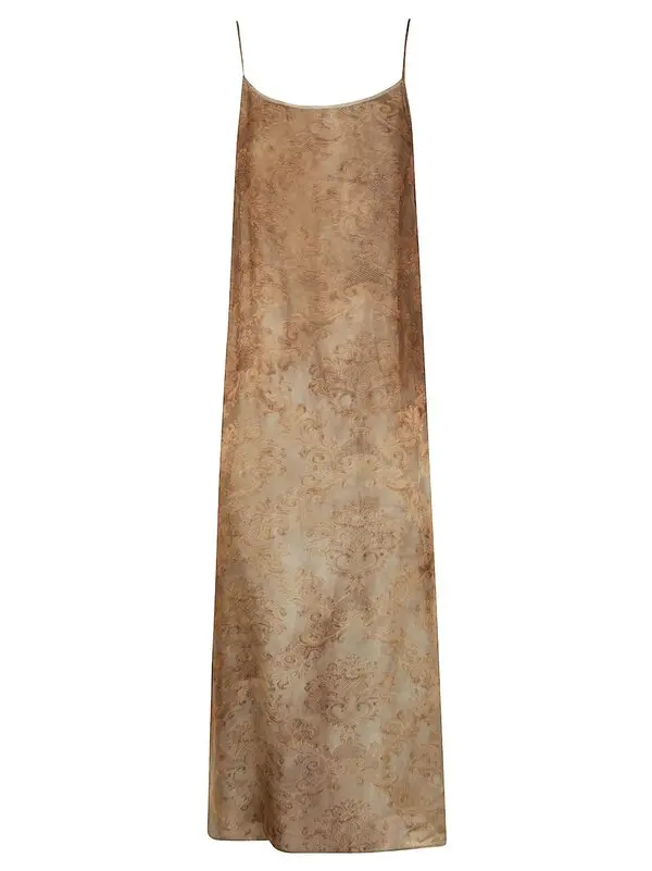 UMA WANG Anaya Maxi Dress - Mustard