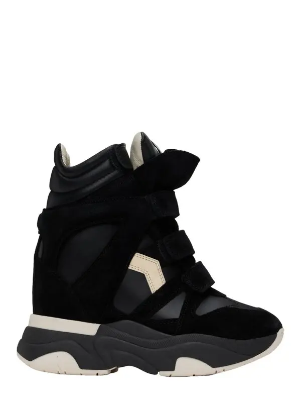 Isabel Marant Étoile Lace-up High-top Sneakers - Black