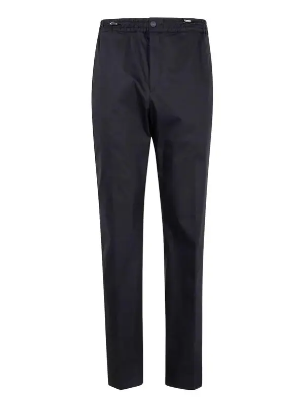 PT TORINO Drawstring Waist Trousers - Black