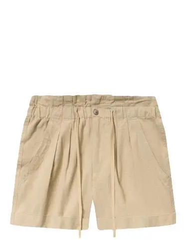 Isabel Marant Étoile Pleated Drawstring Shorts - Nude