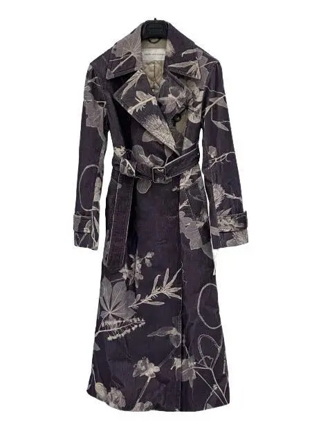 Dries Van Noten Long-sleeved Cotton Garment - Black