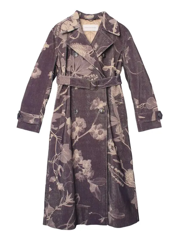 Dries Van Noten Long-sleeved Cotton Garment - Black