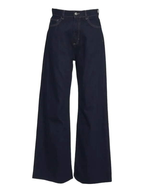 ICON DENIM LOS ANGELES Debby Wide-leg Jeans - Black