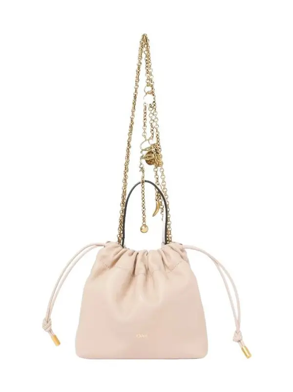 Chloé Icons Mini Shoulder Bag - Cement Powder
