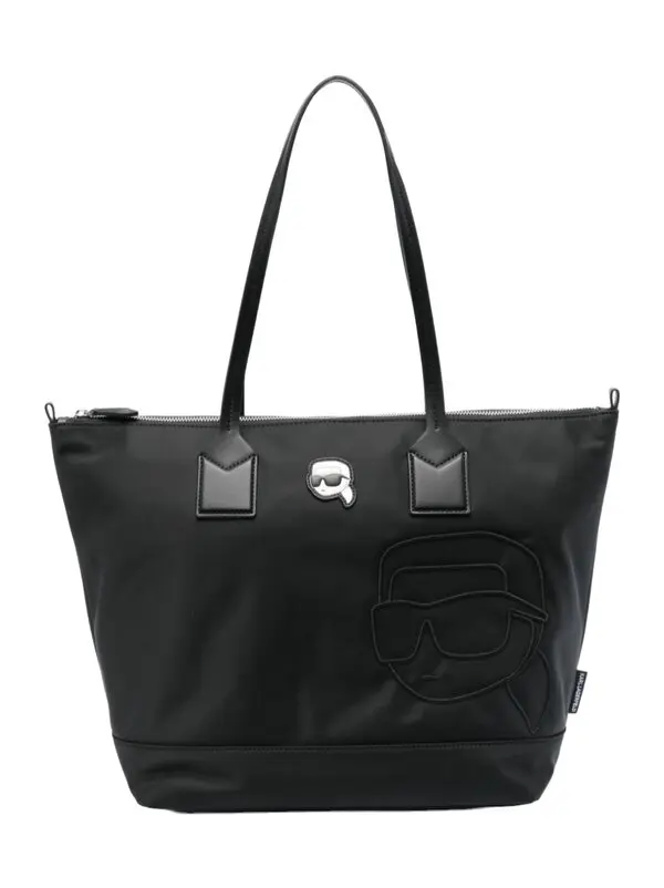Karl Lagerfeld Ikon Tote Bag - Black
