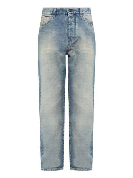 Amiri Belt Loop Jeans - Blue