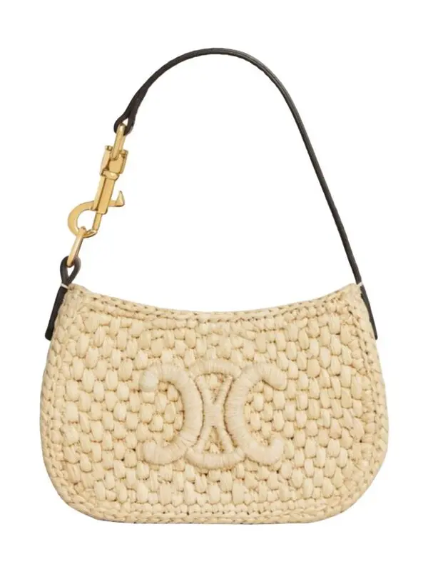 Celine Micro Tilly Bag - Natural/tan