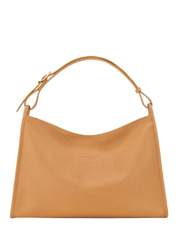 Longchamp Xl Le Foulonné Shoulder Bag - Walnut