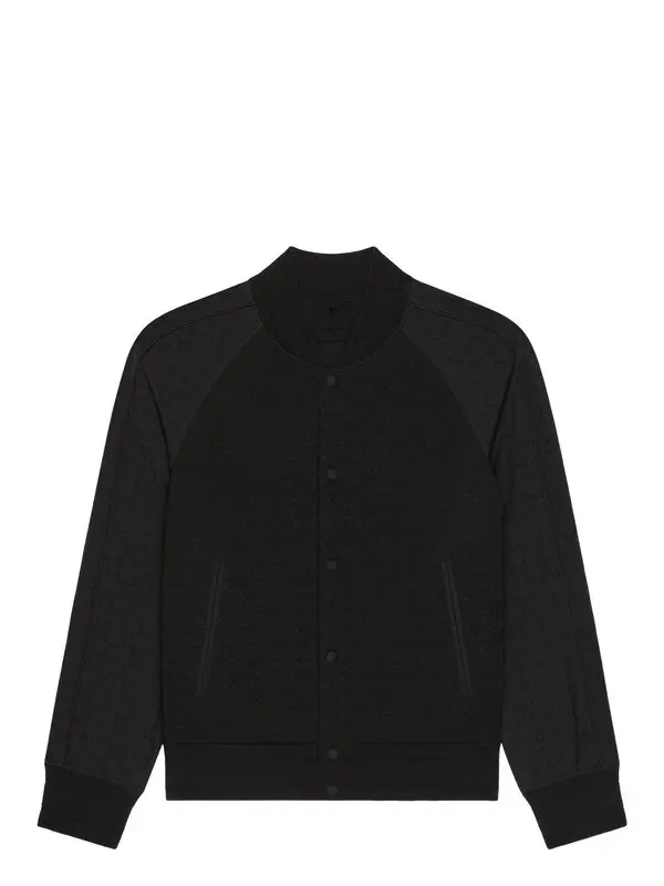 Givenchy Panelled Button-up Bomber Jacket - Black