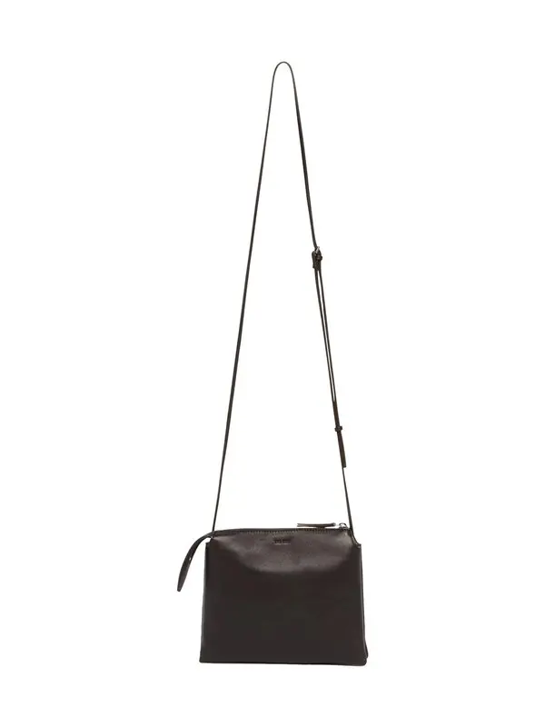 THE ROW Zippered Shoulder Bag - Brown