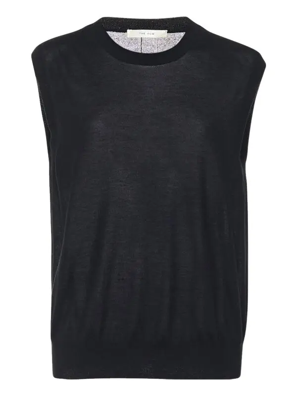 THE ROW Balham Cashmere Sweater - Black
