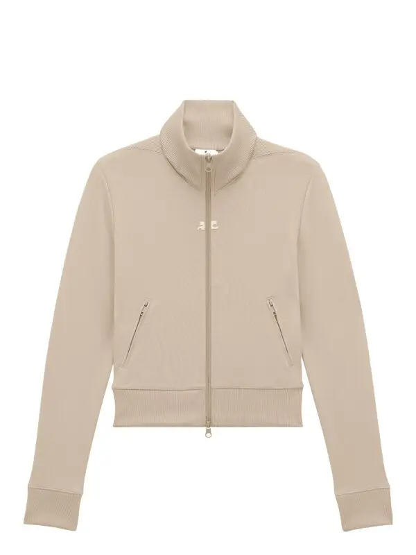 COURREGES Courrèges Interlock Track Jacket - Nude