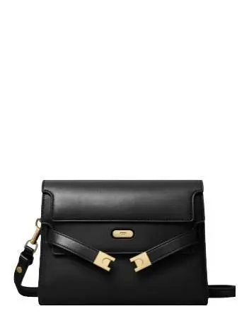 Tory Burch Lee Radziwill Shoulder Bag - Black