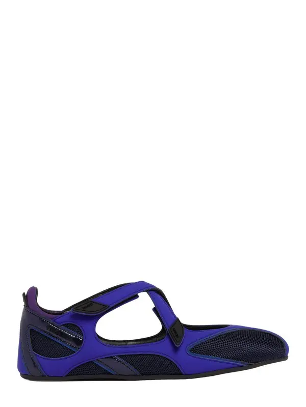 Attico The Floor 01 Ballet Flats - Black