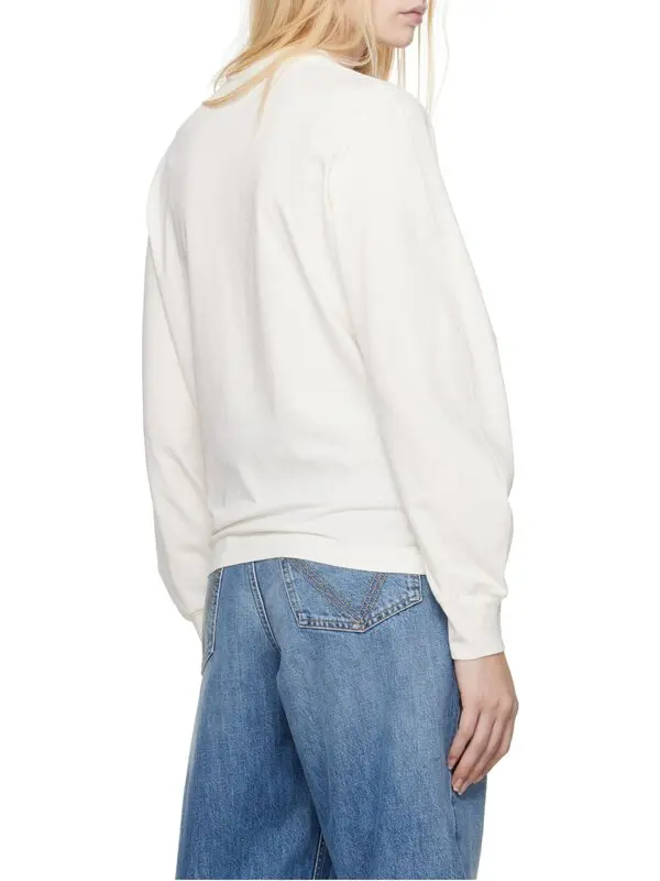 Moncler Long Sleeve T-shirt - White