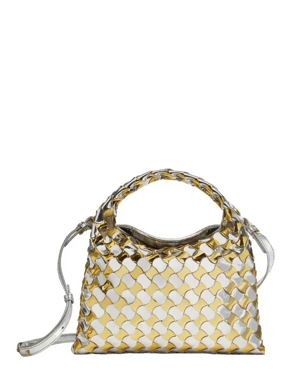 Bottega Veneta Mini Hop Woven Shoulder Bag - Multicolor