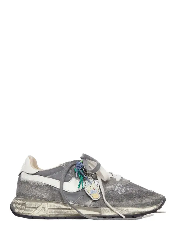 AUTRY Reelwind Super Vintage Lace-up Sneakers - Gray